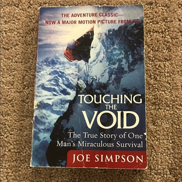 Other | Touching The Void Book By Joe Simpson | Poshmark